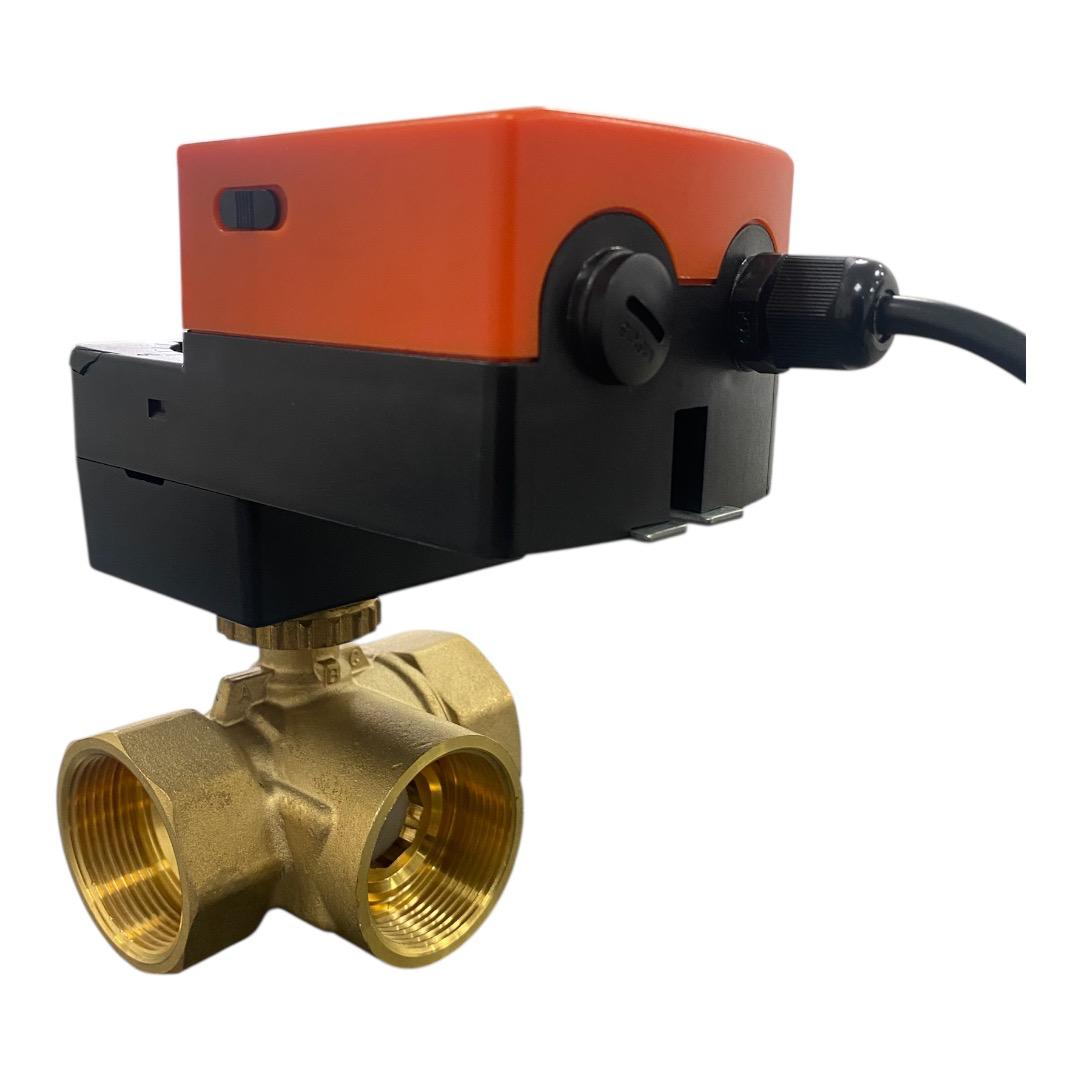 Válvula Esfera 3 Vias Latão Dn20 ON OFF (WVA4-206) – SIMOKIT